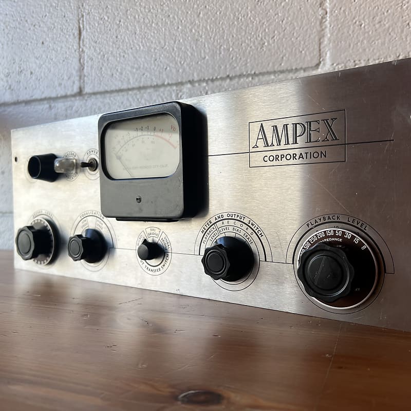 Ampex 350 modified serviced vintage tube mic preamp 351 600 | Reverb