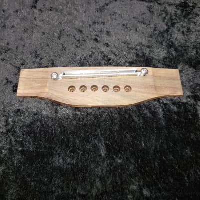 Height Adjustable Rosewood Bridge Insert for Acoustic Guitar | Reverb
