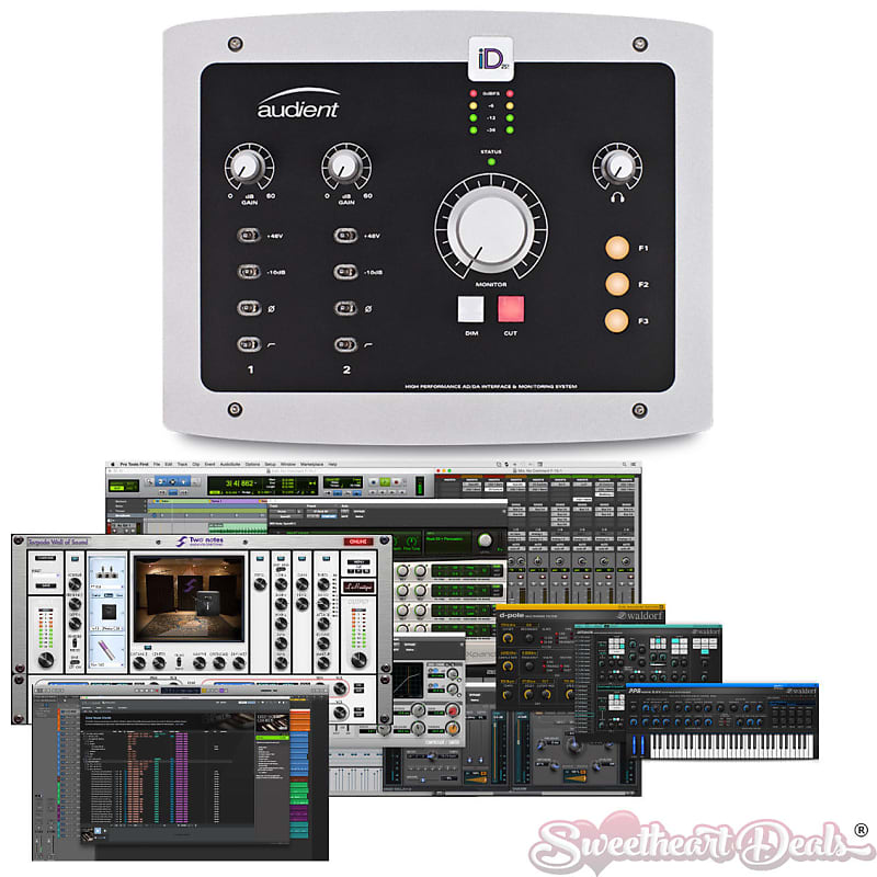 Audient iD22 - 10in/14out Audio Interface w/ ARC Creative Hub | Reverb