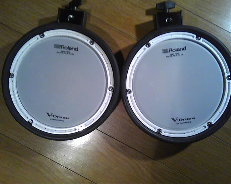 Roland (2) Roland PDX-8 mesh head Toms 2019 - Matte Black | Reverb