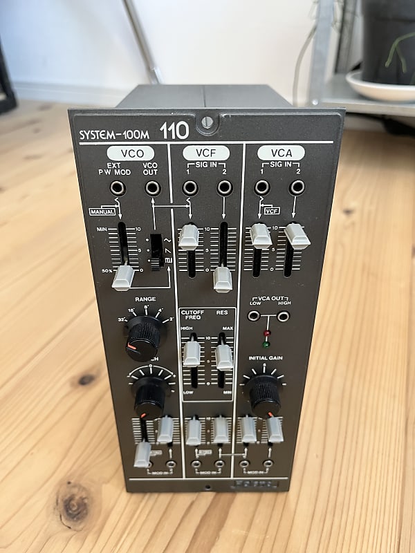 Roland SYSTEM-100M Model 110 VCO VCF VCA Modular Analog | Reverb UK