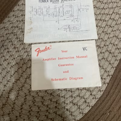 Fender Deluxe Reverb schematics and layout | Reverb