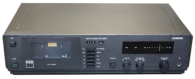 Vintage NAD 6125 Stereo Cassette Deck | Reverb