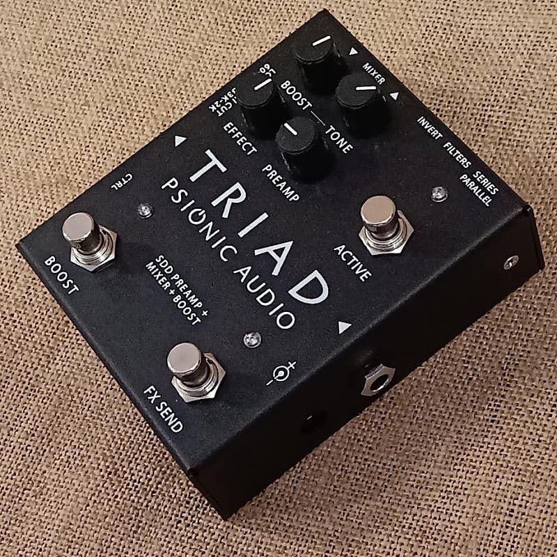 Psionic Audio Triad SDD Preamp + Mixer + Boost | Reverb
