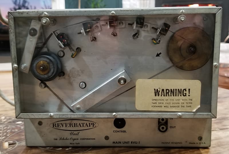 Schober Reverbatape Full Tube Tape Echo Delay Reverb Machine | Reverb