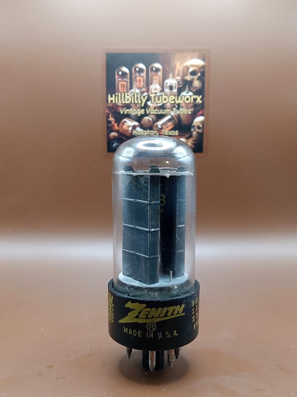 SYLVANIA (ZENITH LABEL) 5Y3GT BLACK PLATES HICKOCK TESTED | Reverb