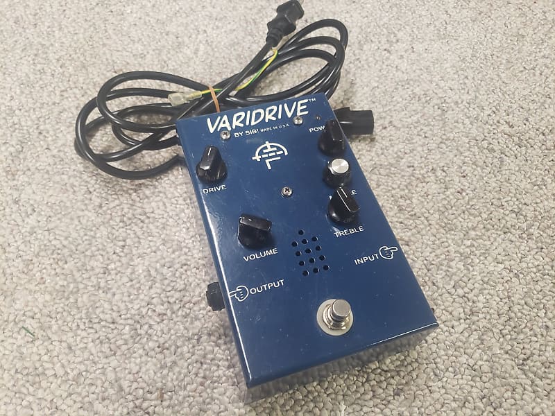 Rare Vintage 90s SIB Varidrive Tube Overdrive Guitar Effect | Reverb