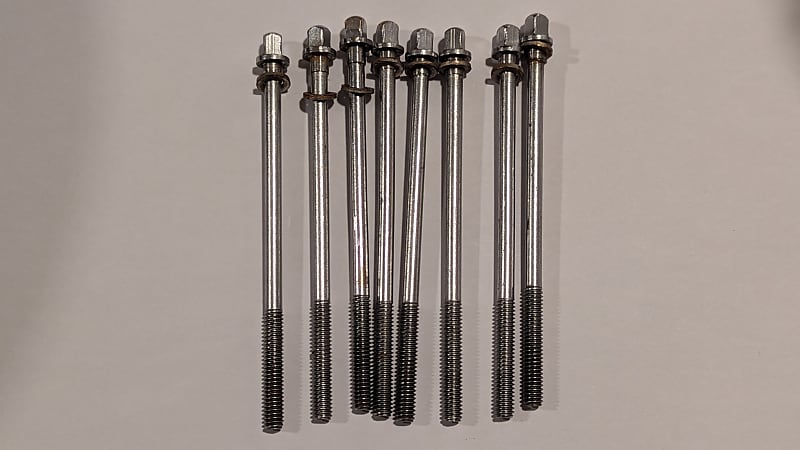 Slingerland No. 972 Square Head Tom/Snare Rods 4.25" - 8 | Reverb