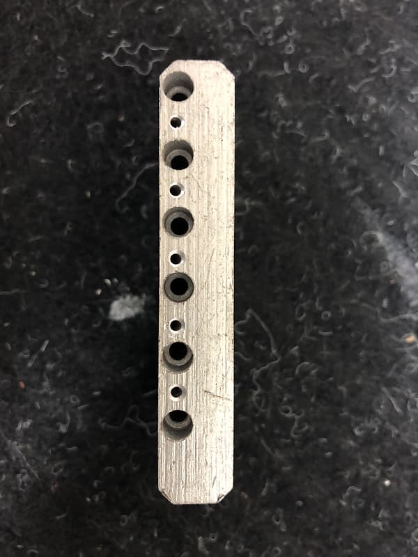 Fender Stratocaster Tremolo block 1968 - 1969, beveled | Reverb