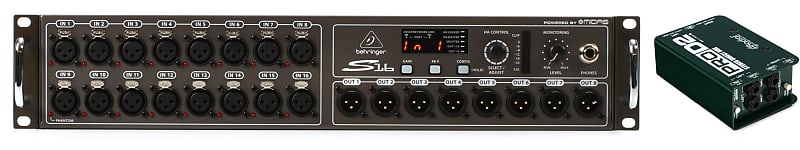 Behringer S16 16-channel Digital Snake Bundle with Radial | Reverb