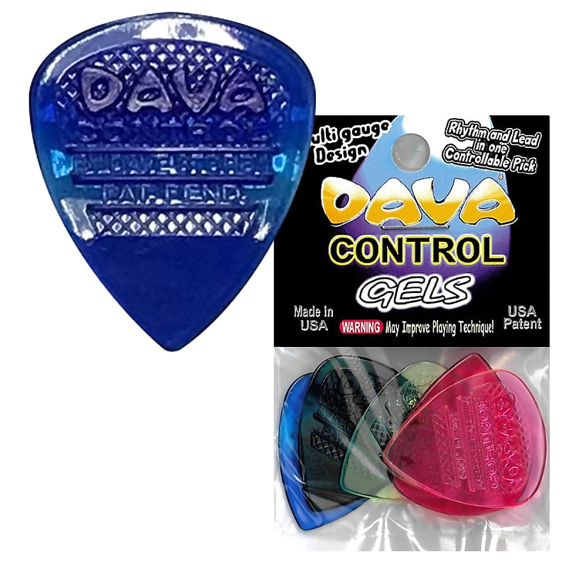 Dava 'Control Gels' Picks ~ 5 Pack | Reverb