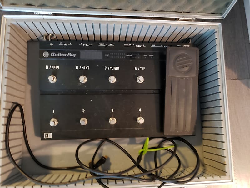 Native Instruments guitar rig 5 pro with Rig Kontrol 3 black | Reverb