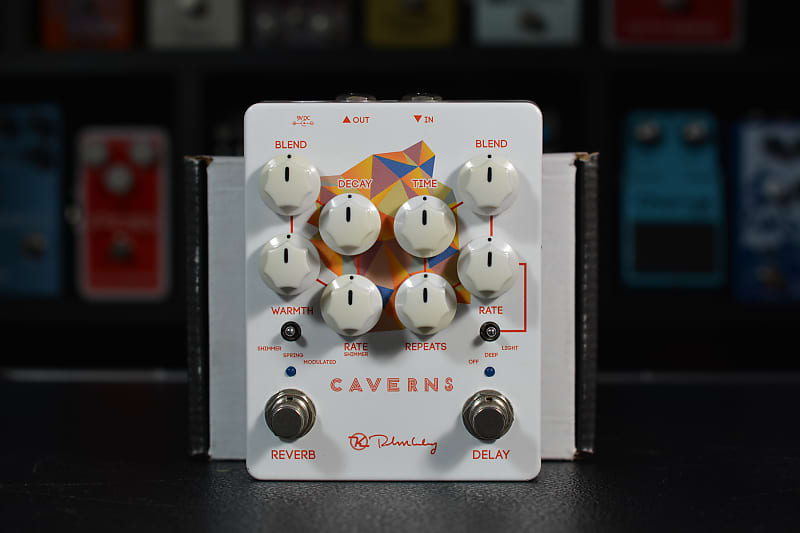 Keeley Caverns Reverb / Delay V2 2017 - Present - White | Reverb