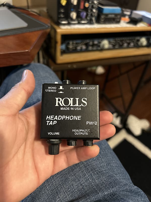 Rolls Pm52 headphone tap | Reverb