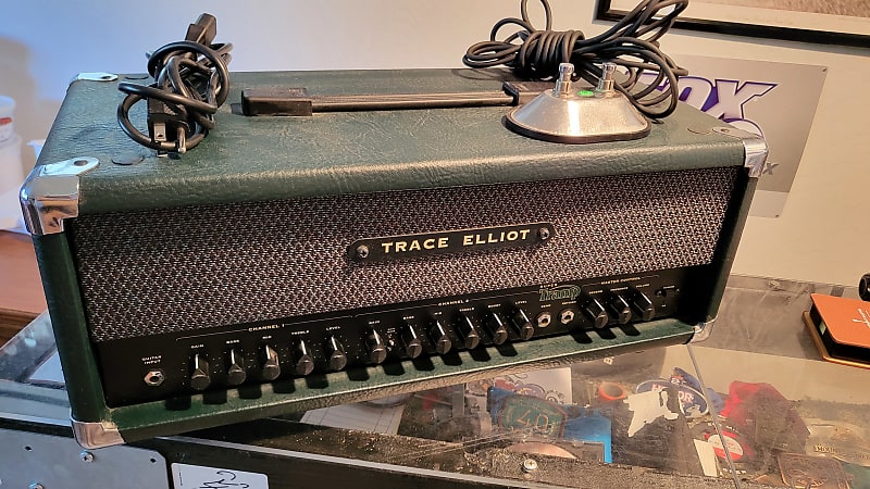 Relist - Trace Elliot Super Tramp 80W head - MADE IN ENGLAND | Reverb