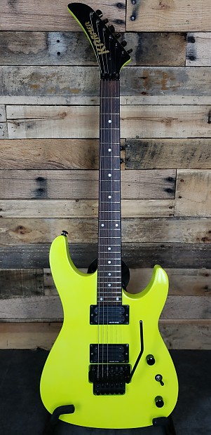 1990s-2000s Kramer Baretta FR404SD Nuclear Yellow | Reverb