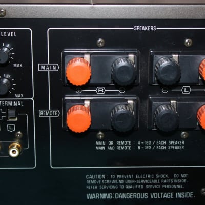 Technics SE-A70 Stereo DC Power Amplifier | Reverb