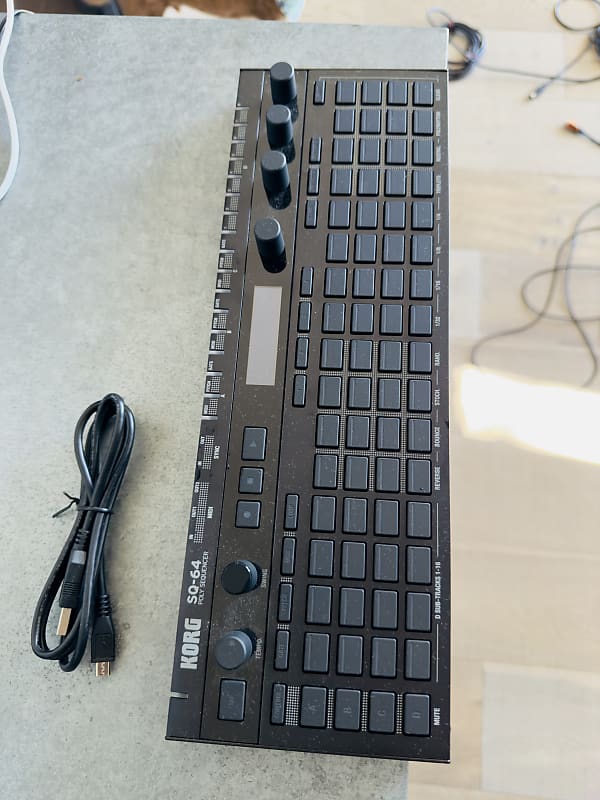 Korg SQ64 Polyphonic Sequencer 2020 - Present - Black | Reverb