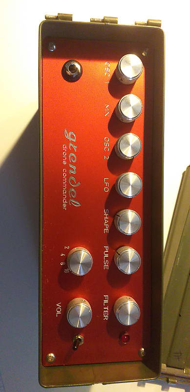 Grendel Drone Commander Synth Green/red | Reverb