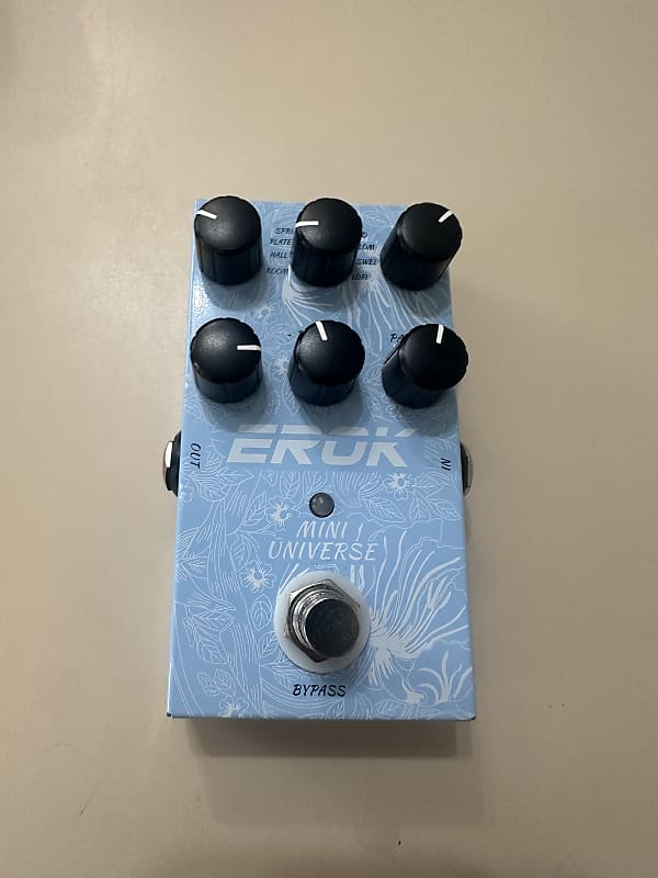 Erok Reverb pedal 2020s - Blue | Reverb