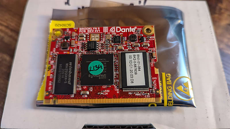 Avid 64-Channel IP Audio Dante Module for MTRX | Reverb