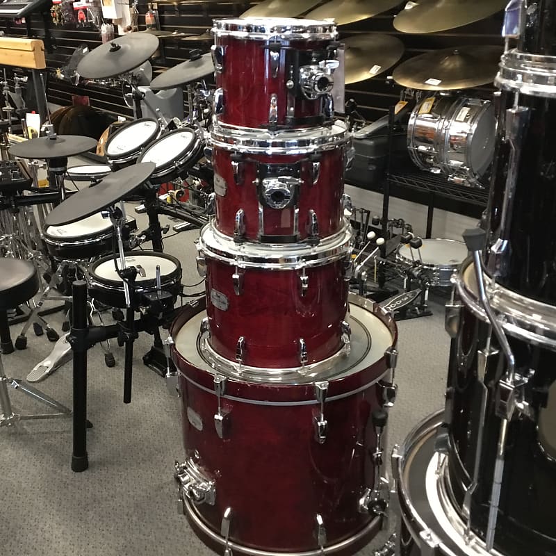 Pearl Session Studio Birch Shell Pack Four Piece Shells Drum | Reverb