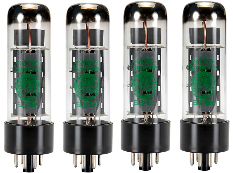 Electro-Harmonix Power Vacuum Tube, EL34, Matched Quad | Reverb