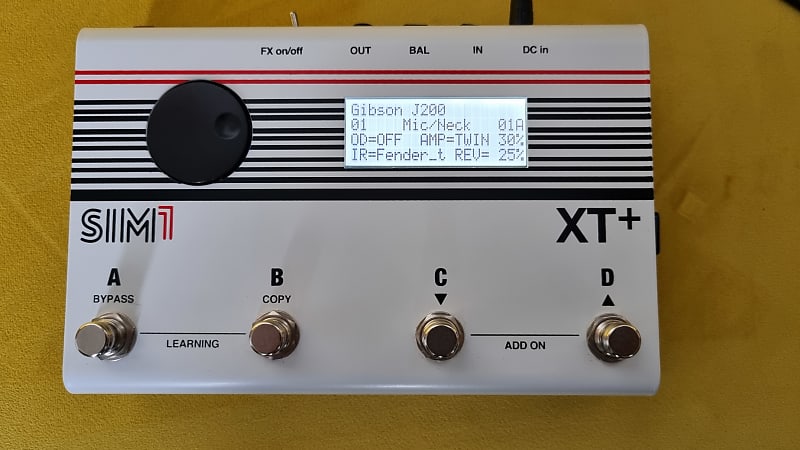 SIM1 XT+ / XT PLus Guitar and Bass Modeler | Reverb