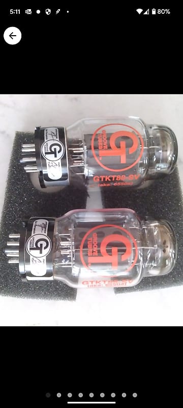Groove Tubes Kt88 power tubes duet for mesa marshall bogner | Reverb