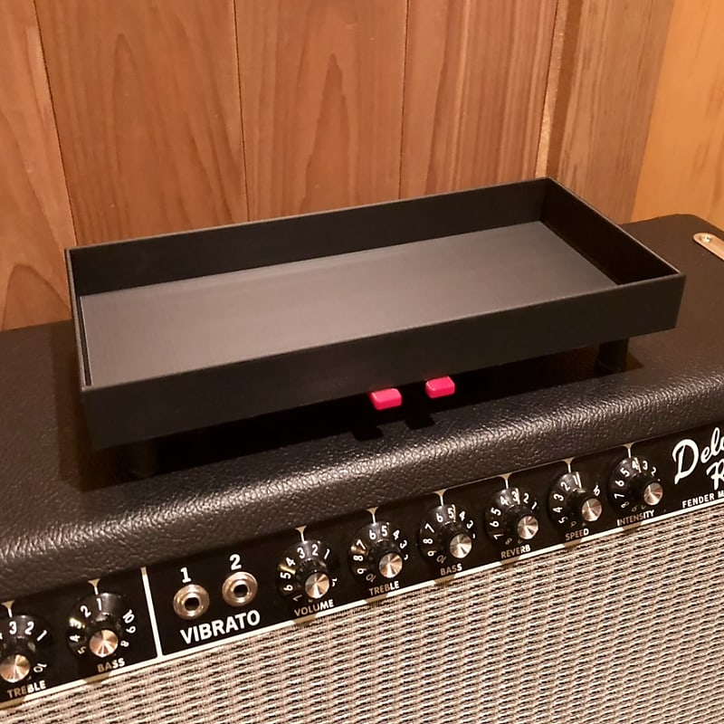 Elephant Foot Risers Amp Top Medium Utility Tray - Black | Reverb