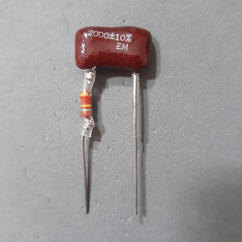 TREBLE BLEED "TV JONES S2" 2nF ARCO Silver Mica Capacitor, | Reverb