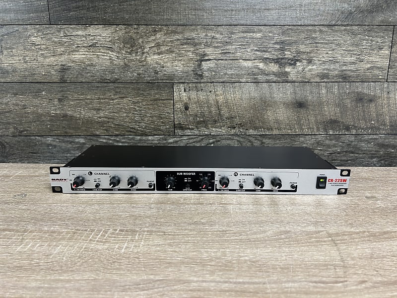 Nady Audio CX-22SW 2-Way Stereo Crossover Plus Subwoofer w/ | Reverb