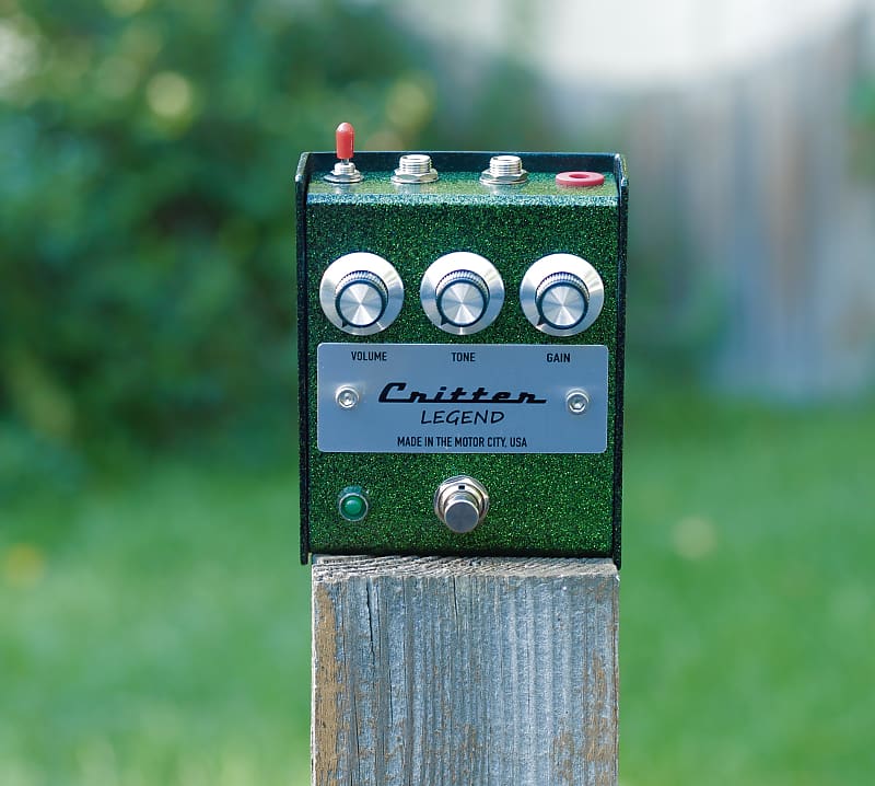 Critter - LEGEND (Tube Screamer Style Pedal.) Charge Pump+All | Reverb