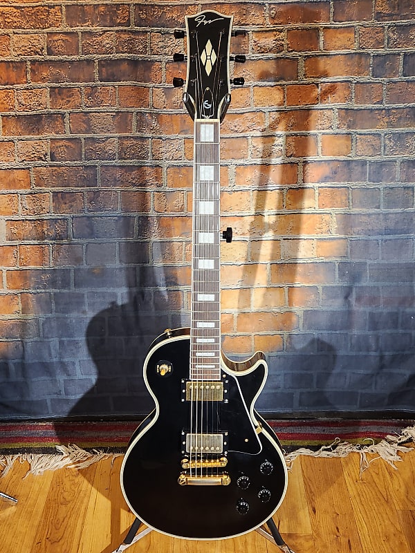 FGN LC-10 Fujigen LP Neoclassical Electric Guitar Gloss Black | Reverb