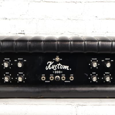 Kustom K200 Guitar Amplifier Head | Reverb