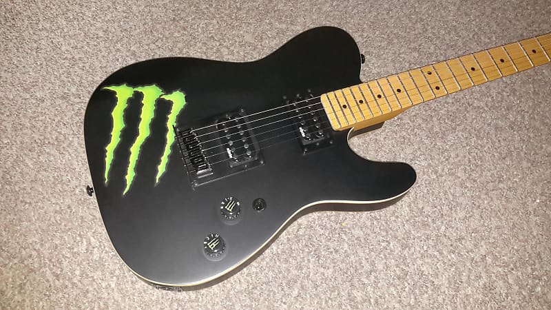 Schecter PT Monster Energy Telecaster guitar | Reverb