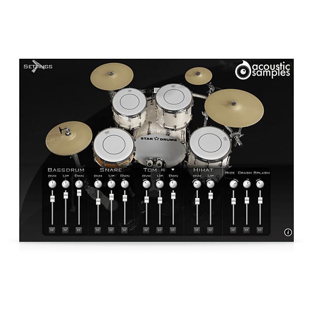 Acousticsamples Star Drums (Download) | Reverb