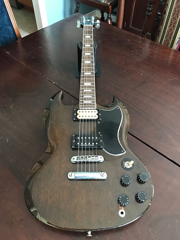 Aria Pro II SL-420 1980 Brown Mahogany | Reverb