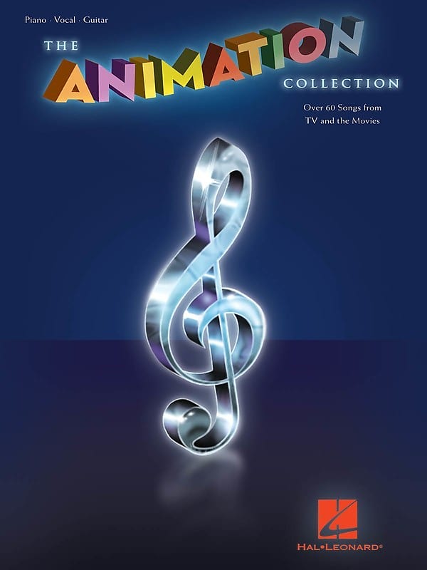 Animation Collection Pvg Sheet Music Book | Reverb
