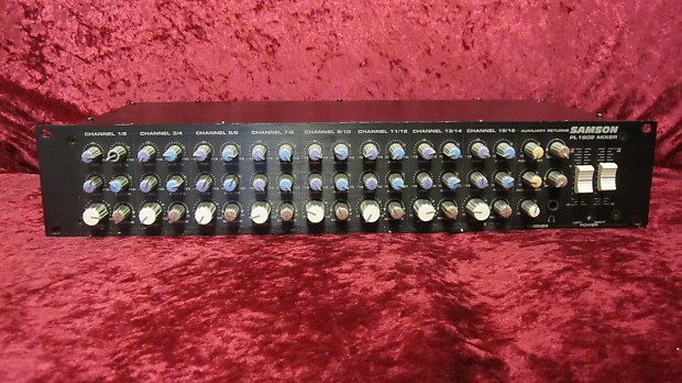 Samson PL1602 16 Channel Mixer | Reverb