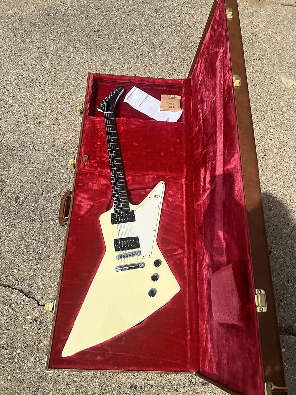 Gibson Explorer ‘76 Reissue Alpine White 2007 | Reverb