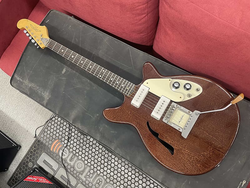Micro Frets Stage Ii Electric Guitar 1970s Walnut W Case Reverb