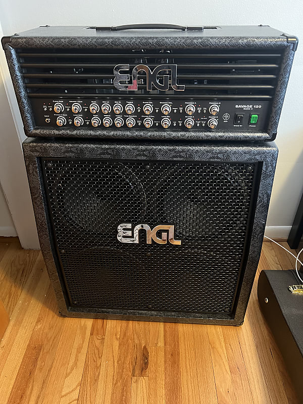 Engl E412VSB 4x12 Amplifier Cabinet 2020s - Dark Snakeskin | Reverb