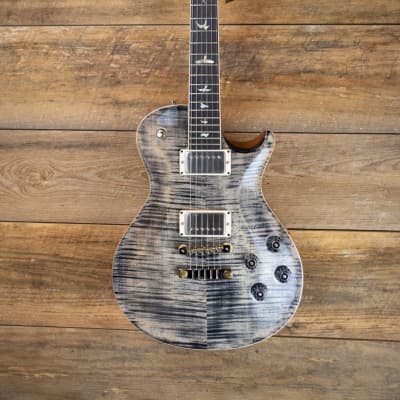 PRS McCarty 594 Singlecut Flame Maple Top in Charcoal Nickel | Reverb