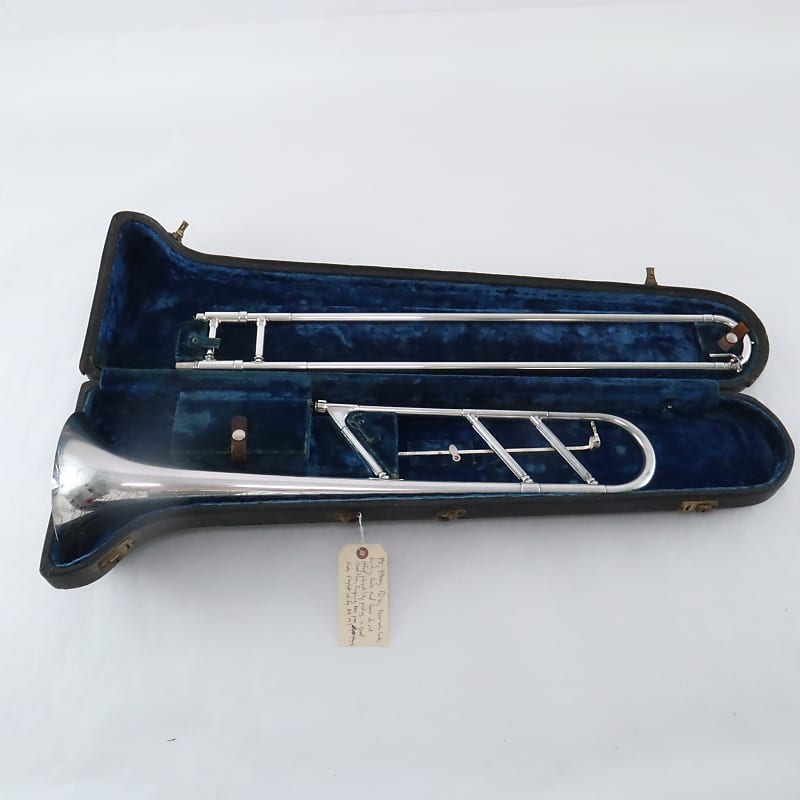 C. G. Conn Model 44H Rimless Bell Tenor Trombone SN 333834 | Reverb