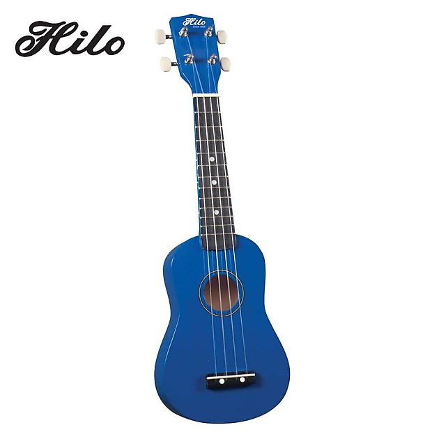 Hilo Ukuleles 2500BL Soprano Ukulele - Blue | Reverb