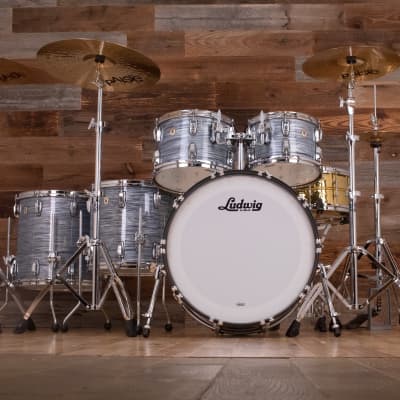 LUDWIG LEGACY CLASSIC MAHOGANY / POPLAR 5 PIECE DRUM KIT, | Reverb