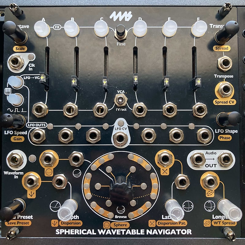 4ms Spherical Wavetable Navigator | Reverb