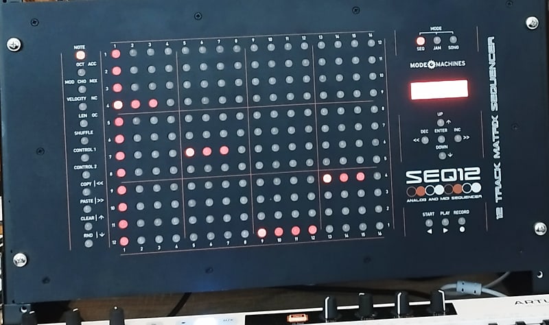 Mode Machines SEQ-12 - MIDI Sequencer | Reverb