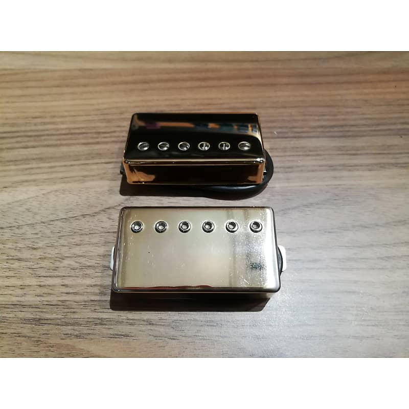 House of Tone PAF Humbucker Set in Gold, Pre-Owned | Reverb